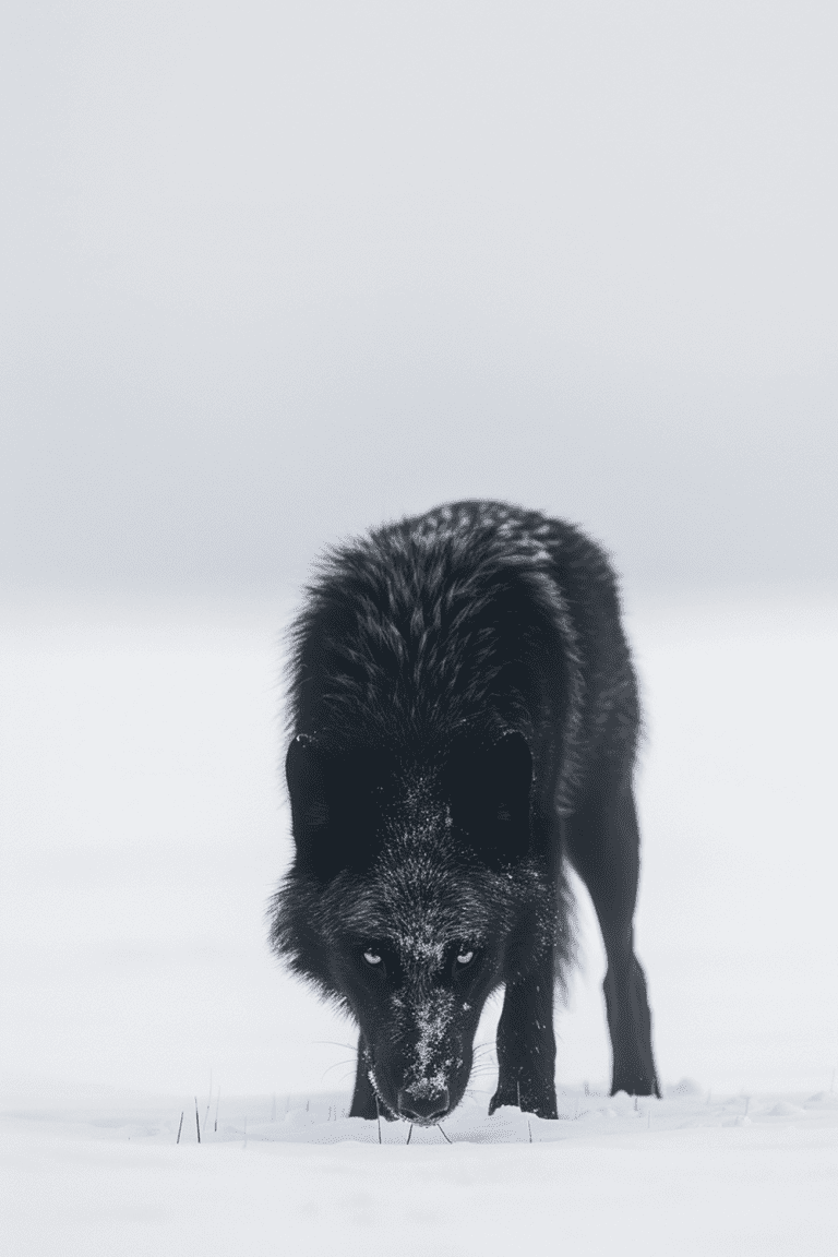 29 Facts About Black Wolves - Hearts Of Pets