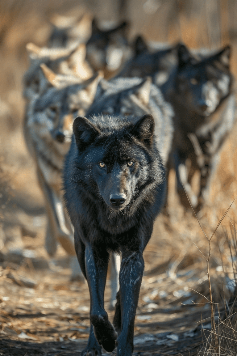 29 Facts About Black Wolves - Hearts Of Pets