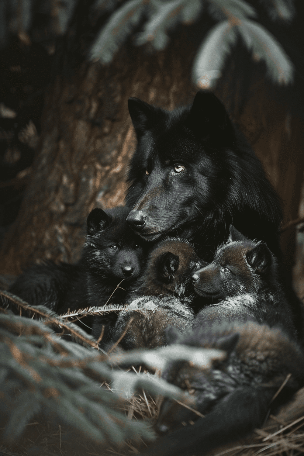 29 Facts About Black Wolves - Hearts Of Pets