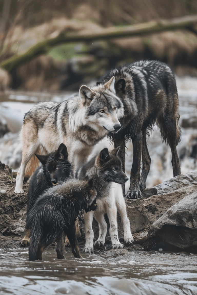 29 Facts About Black Wolves - Hearts Of Pets