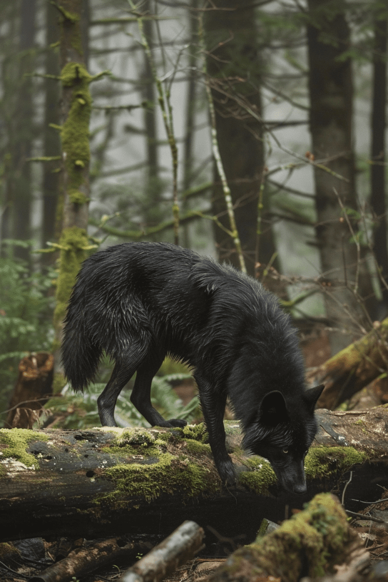 29 Facts About Black Wolves - Hearts Of Pets