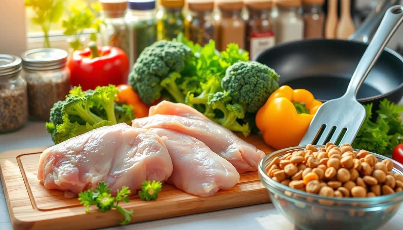 Healthy Chicken And Broccoli Stir-Fry For Dogs
