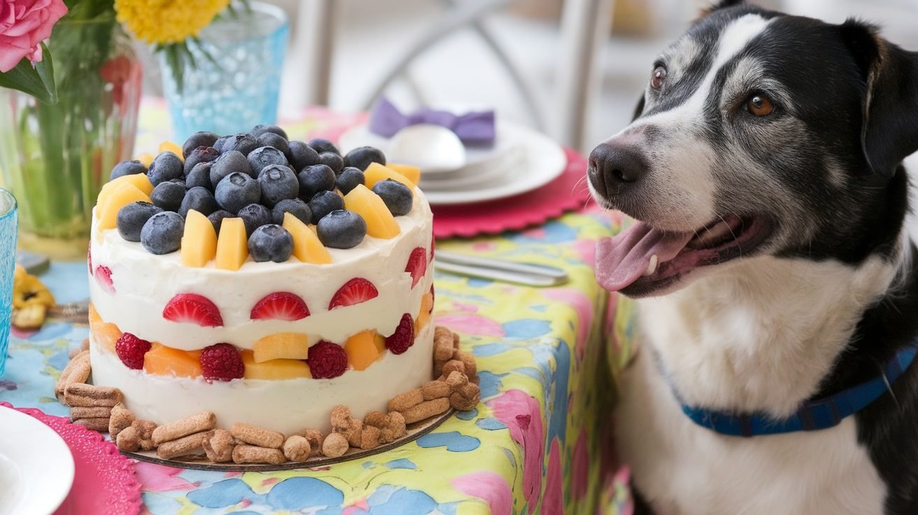 Delicious No-Bake Yogurt Cake For Dogs - Hearts Of Pets