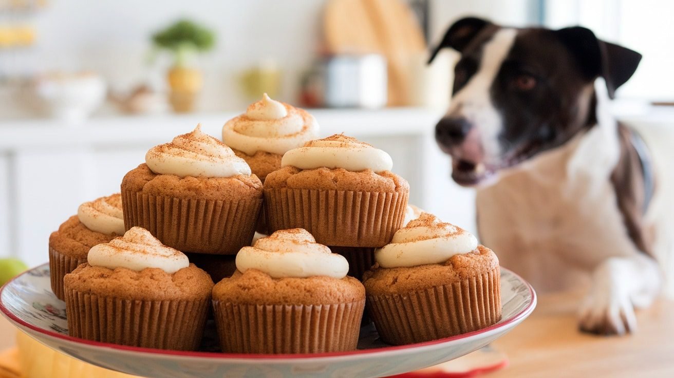 Delicious Apple Cinnamon Pupcakes For Dogs - Hearts Of Pets
